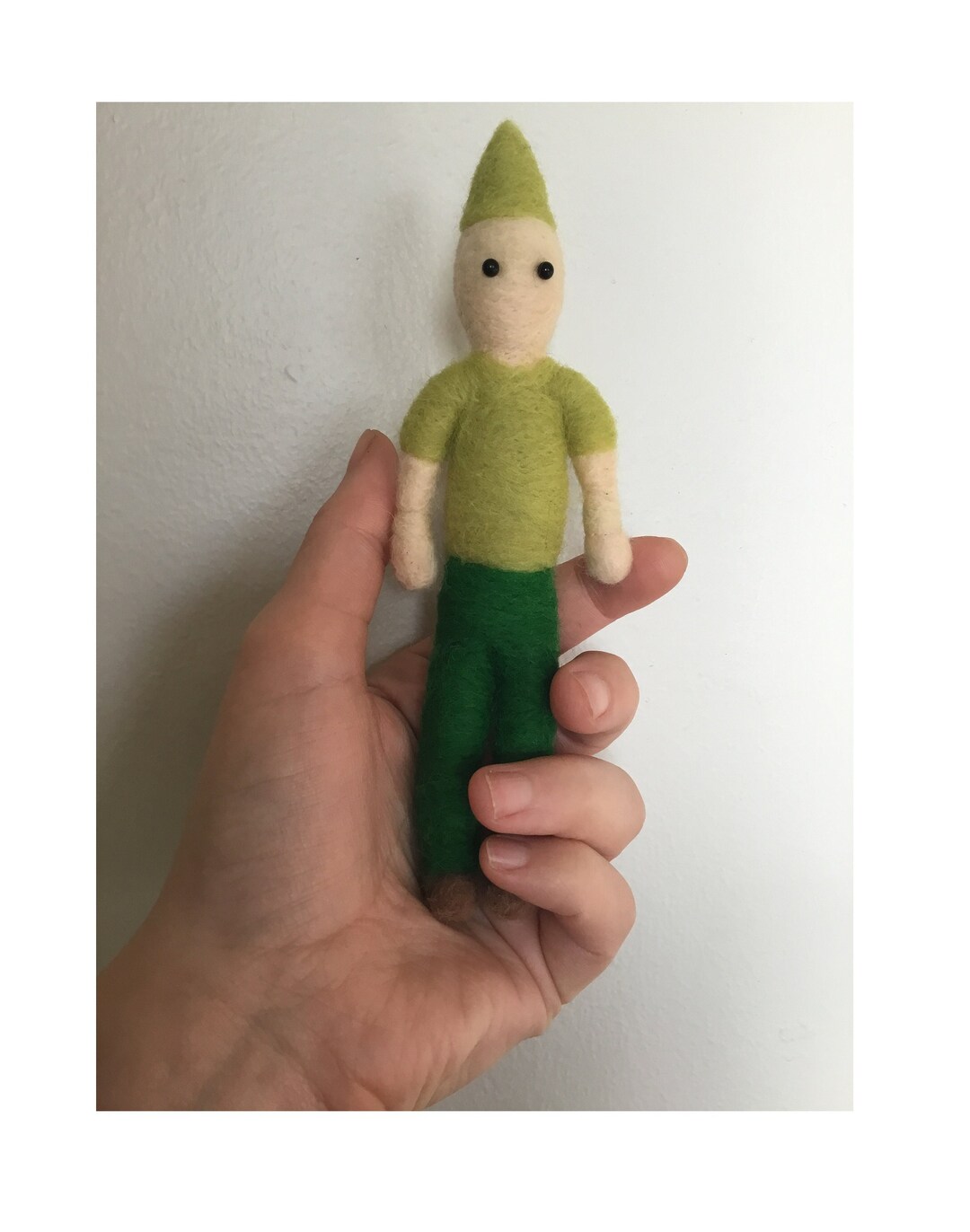 OSRS Gnome Child POSEABLE Needle Felted of Wool -gnome Child Meme- - Etsy
