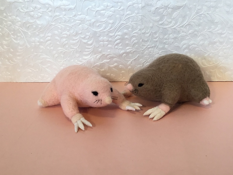 OSRS Giant Mole / Baby Mole Baby Mole-rat Needle Felted Wool - Etsy