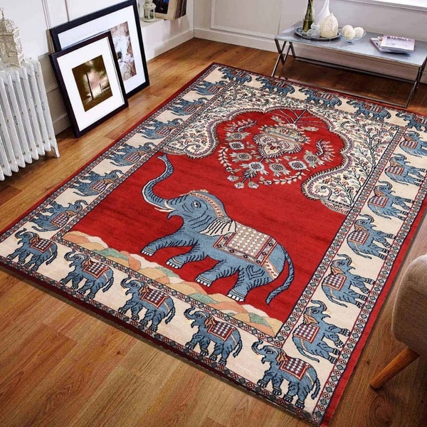 Elephant Rug - Etsy