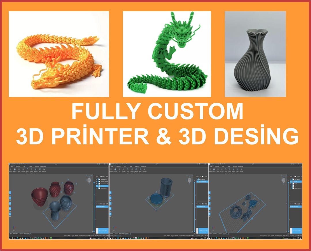 Custom 3D Design, Modeling, Printing. Anything You Can Think Of: Lowest ...