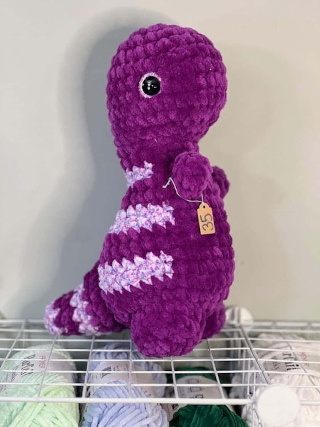 Plushie T-rex Dinosaur, Handmade to Order, Extra Soft and Snuggly ...