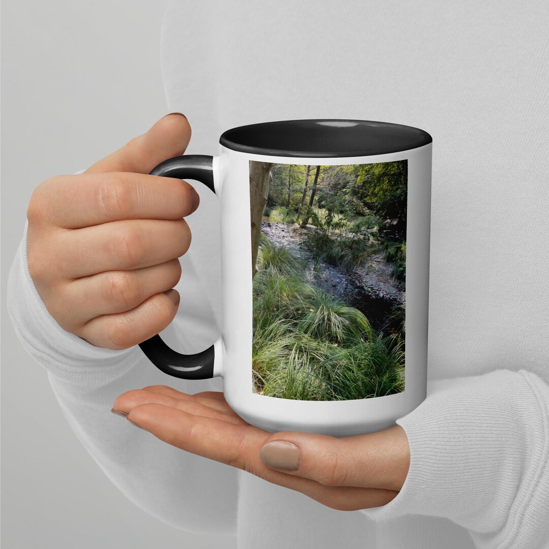 Alameda Creek J Mug With Color Inside - Etsy