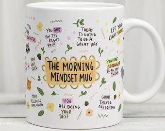 The MINDFUL Morning Mug Mindfulness Gift Law of Attraction - Etsy UK