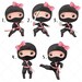Personalised Ninja Mug, Personalised Children's Mug, Cute Girls Mug ...