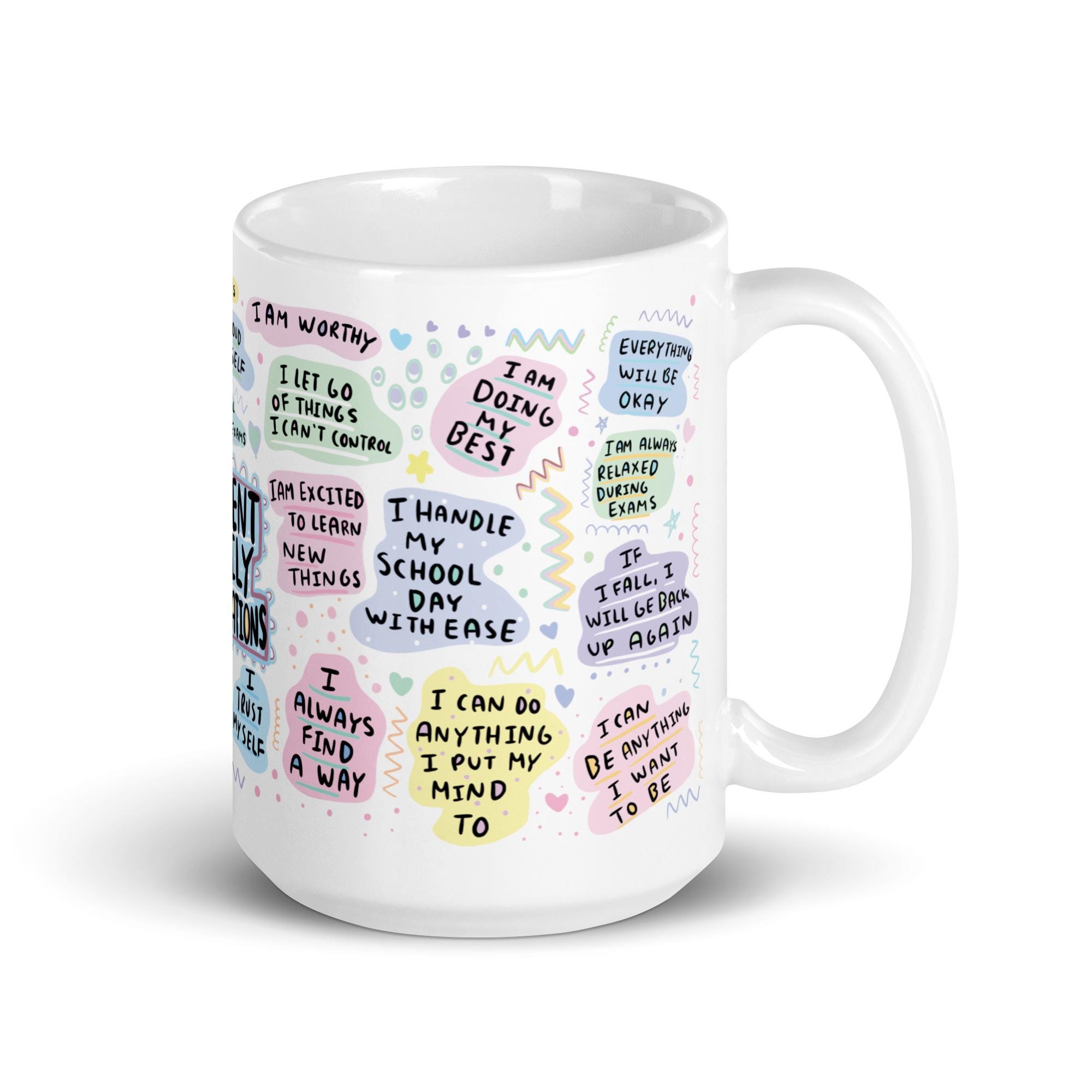 Student Mug, Student Gift, Student Daily Affirmations - Etsy
