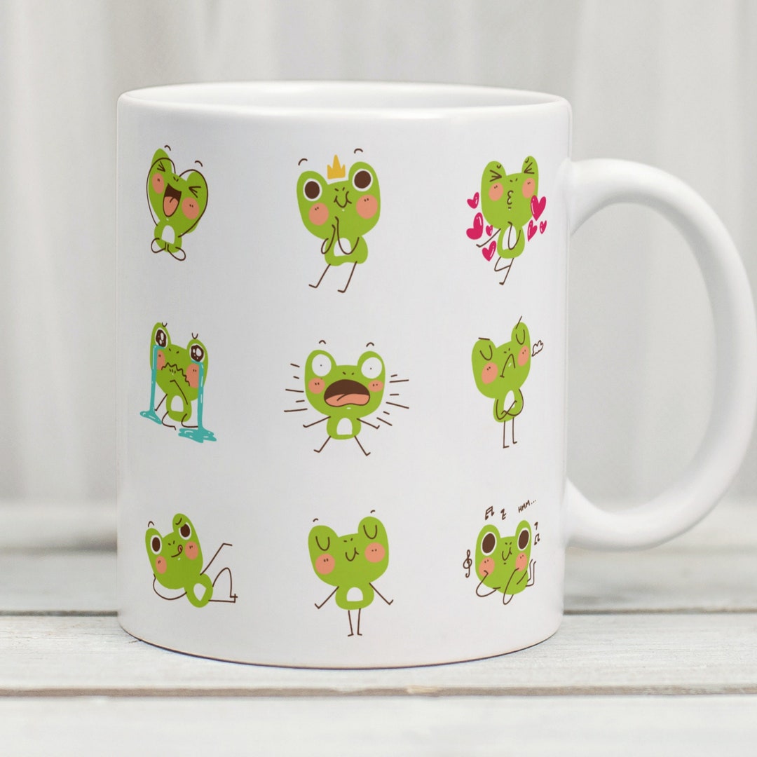 Cute Frog Mug Funny Frog Mug Cute Frog Gifts Frog Mugs - Etsy