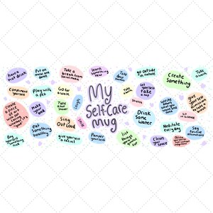My Self Care Mug, Self Care Cup, Positive Affirmations Mug ...