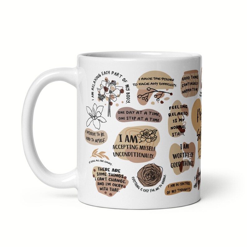 Positive Self Love Mug, Love Mug, Affirmations Mug, Positive ...