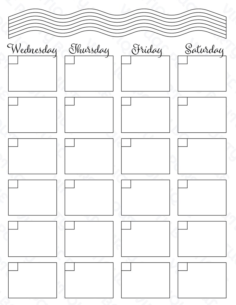Printable Rainbow Bujo Bullet Journal Spread 31 Days Any Month - Etsy