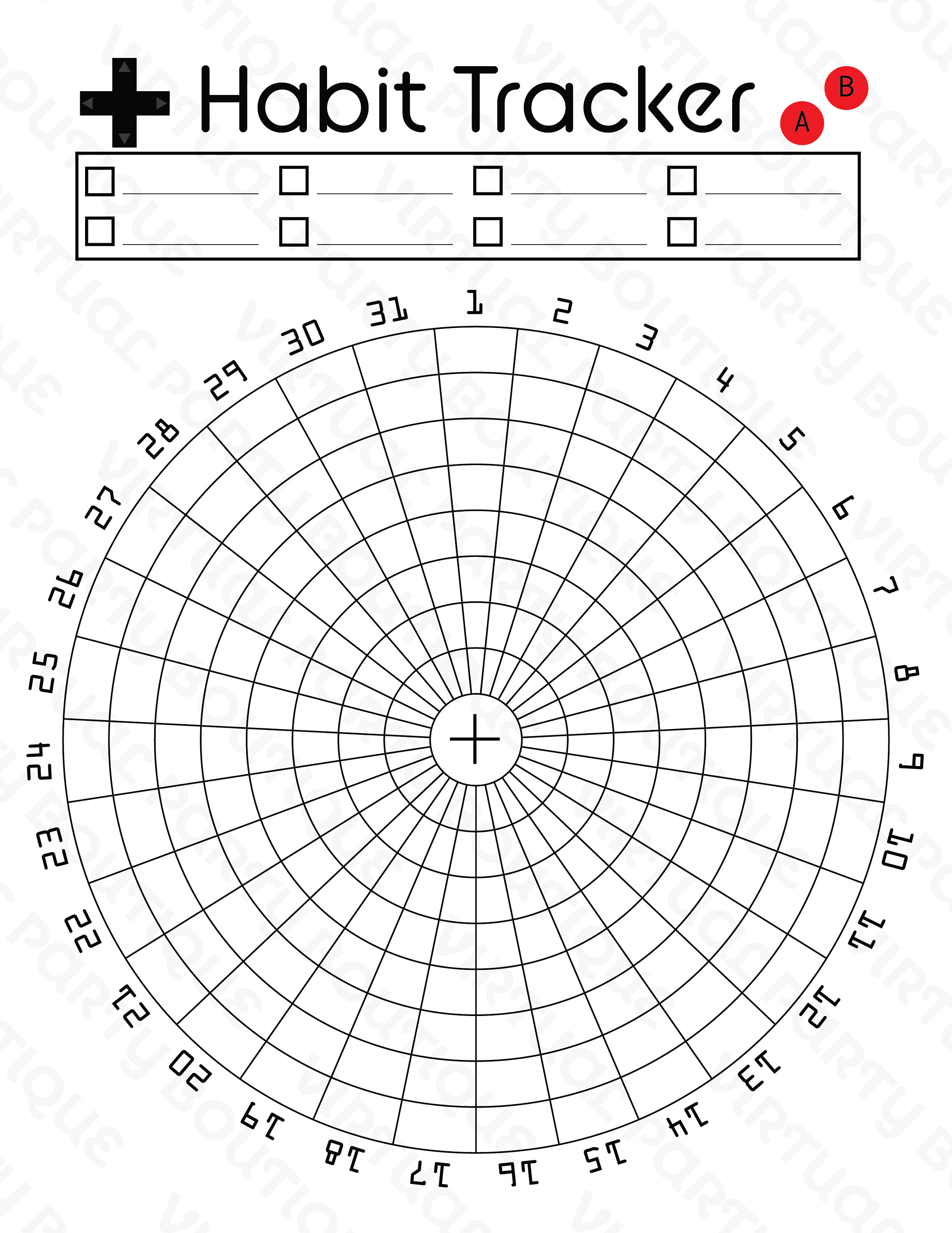 Printable Video Games Bujo Bullet Journal Spread 31 Days Any Month ...