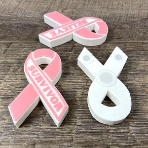 Breast Cancer Awareness Pink Ribbon Magnets - 1 Dollar Donated to ...