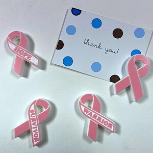 Breast Cancer Awareness Pink Ribbon Magnets - 1 Dollar Donated to ...