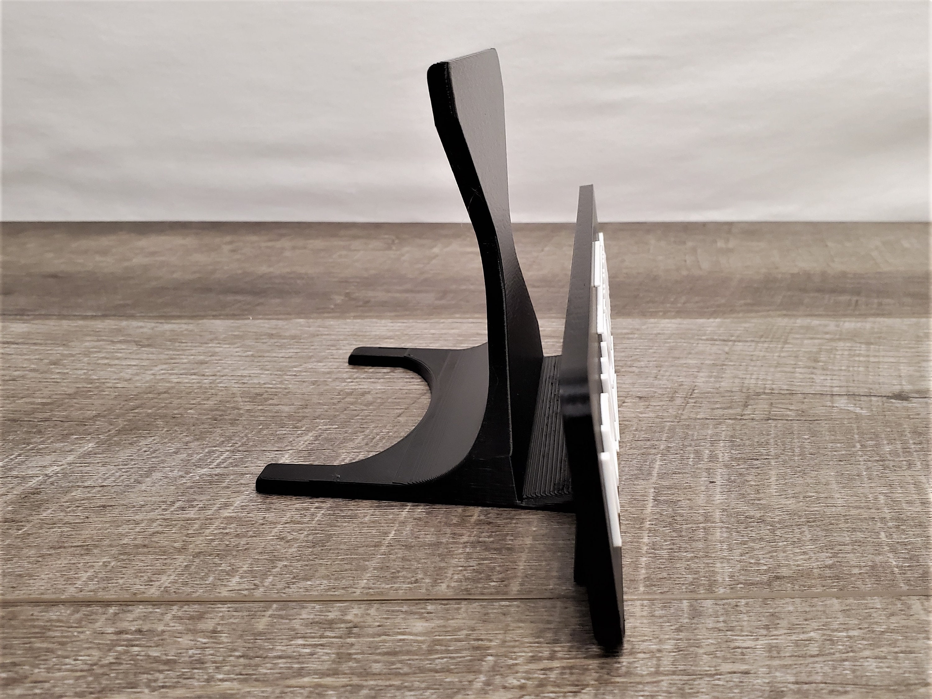 Now Spinning Display Stand for Vinyl Records - Retro Tabletop Holder ...