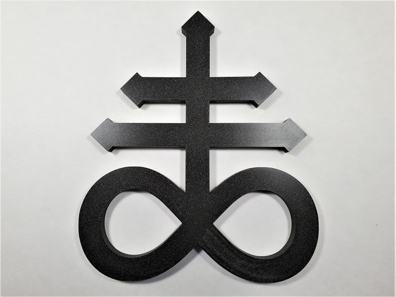 Brimstone Alchemy Symbol Tabletop o Wall Art Leviathan Cross - Etsy España