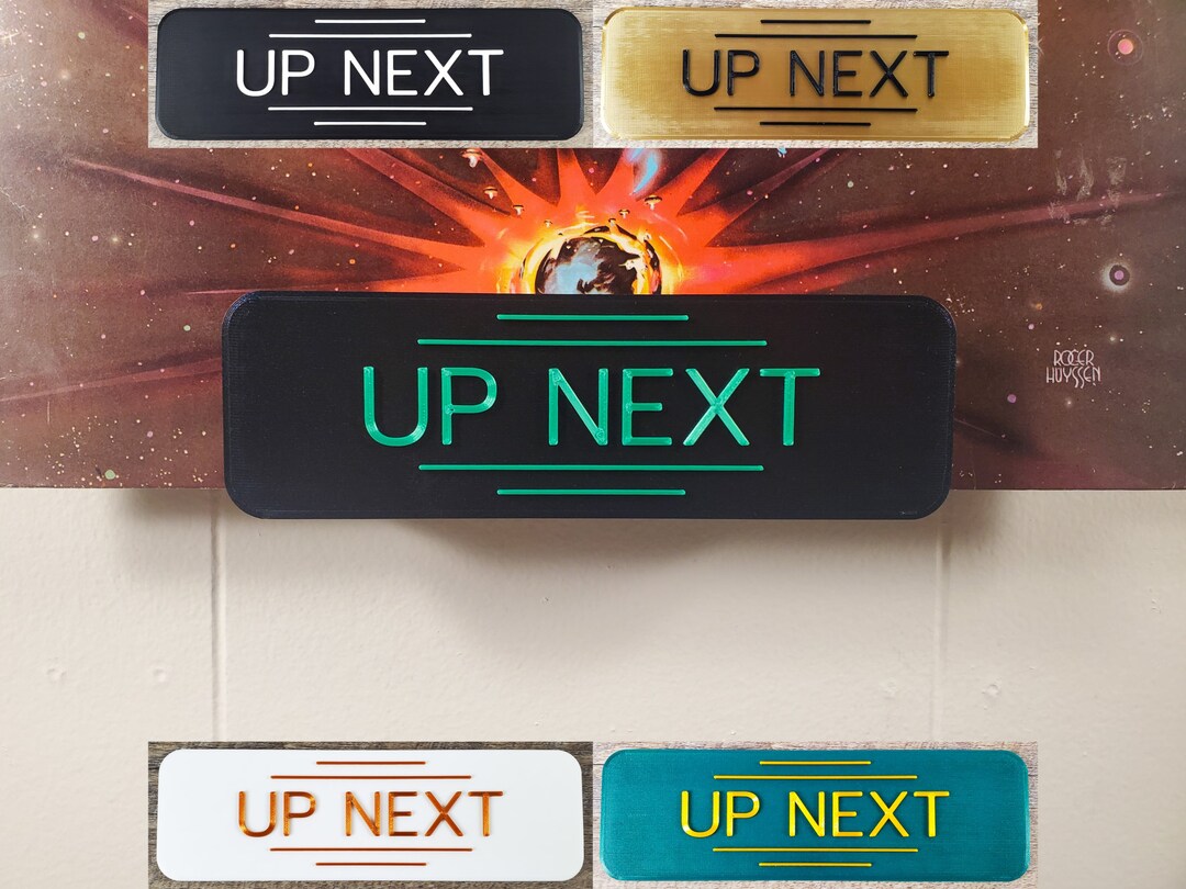 Up Next Wall Mount Display for Vinyl Records - Retro Holder for Vintage ...