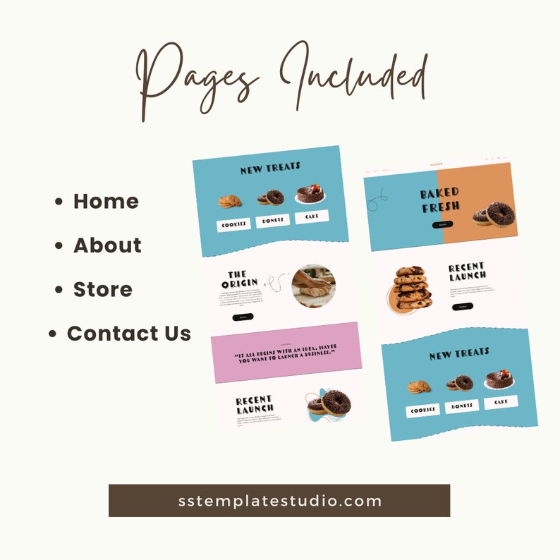 Squarespace Template for Bakery, Restaurants, Hotel, Food Shop, Online ...