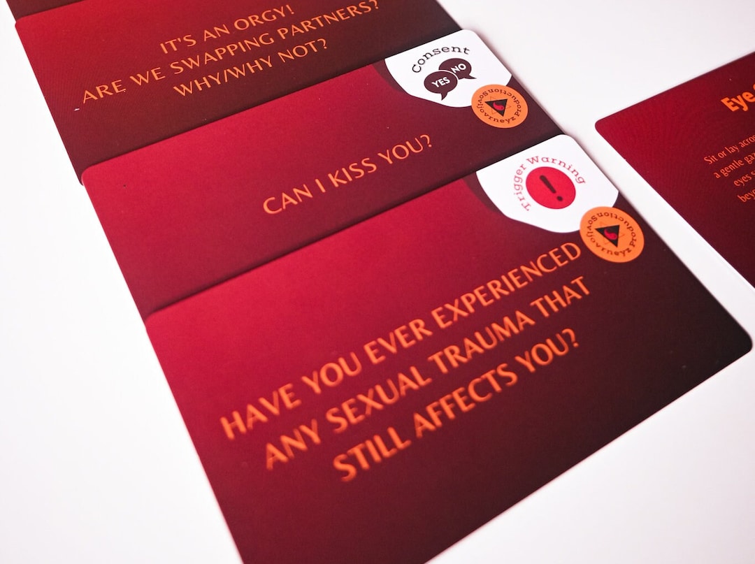 Sensual Couples Card Game, Intimacy Deck, Date Night - Etsy