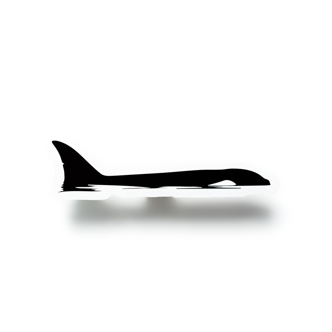 Killer Whale Vinyl Sticker | Cute Coastal Summer Beach Stickers | Decal ...