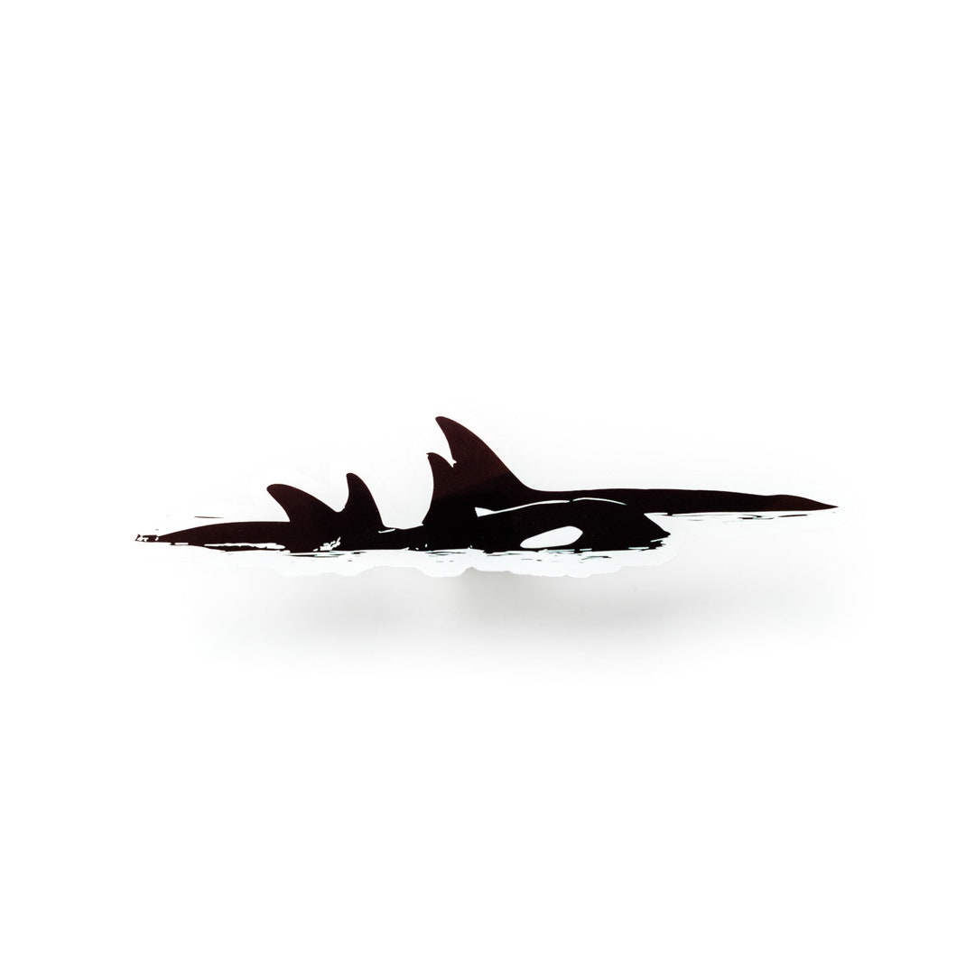 Orca Killer Whale Vinyl Sticker | Ocean Animal Stickers for Nature ...