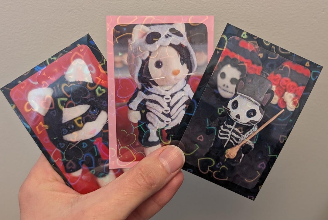 Emo Critters Photocards - Etsy