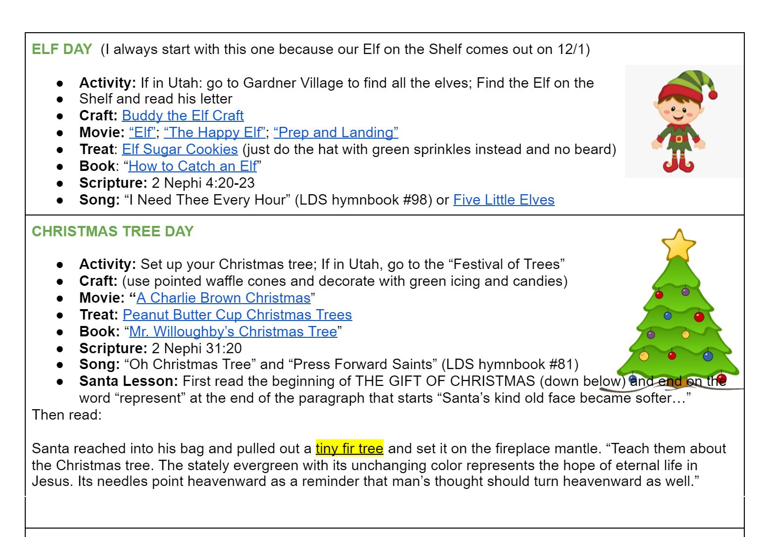 Christian 25 Days of Christmas Advent Calendar - Etsy