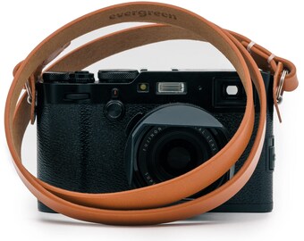 Deadcameras Leather Adjustable Camera Neck/shoulder Strap - Etsy