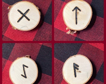 Rune Tree Decor - Etsy