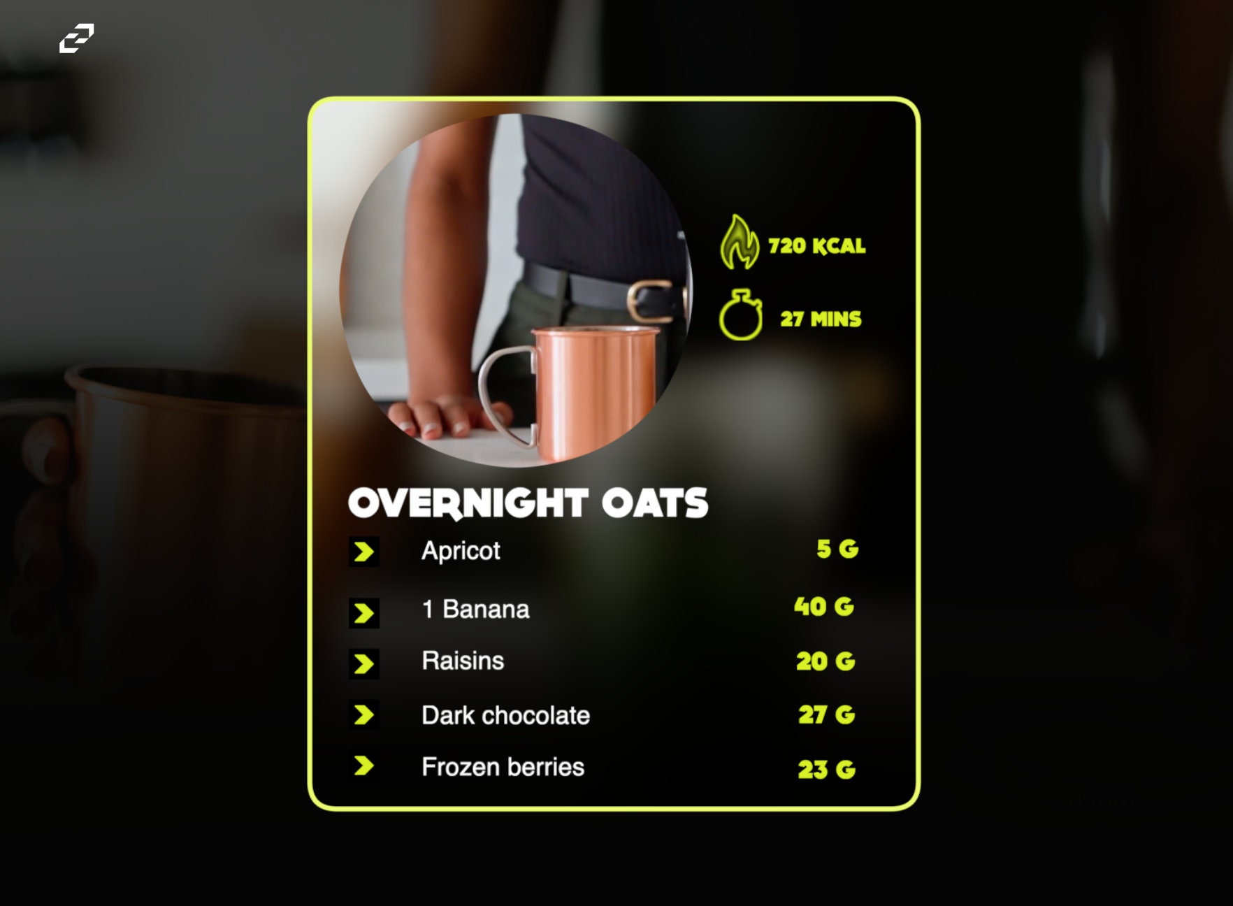 Recipe Template Pack - Nutrition Titles Pack Editable for Instagram ...
