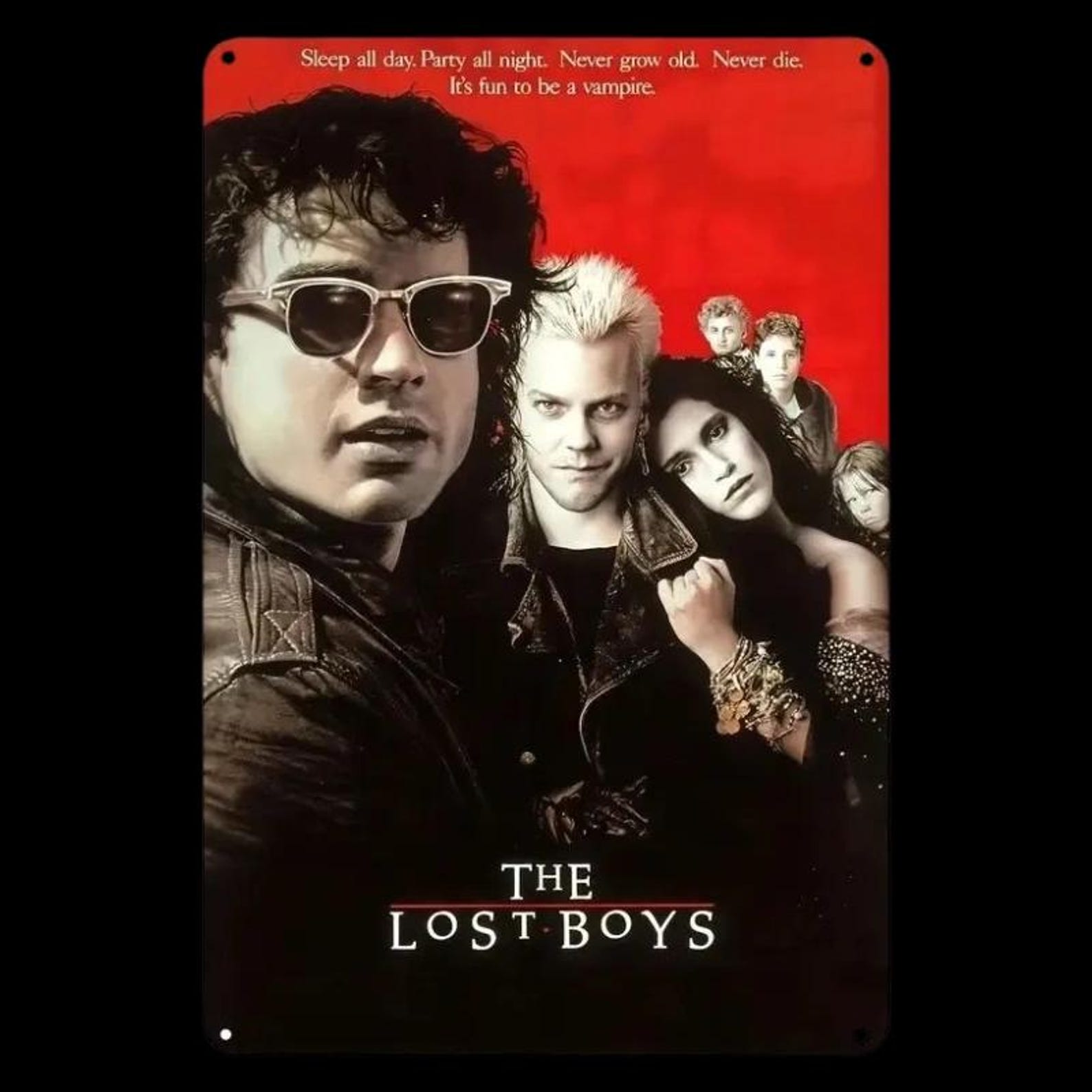 The Lost Boys Tin Sign - Etsy