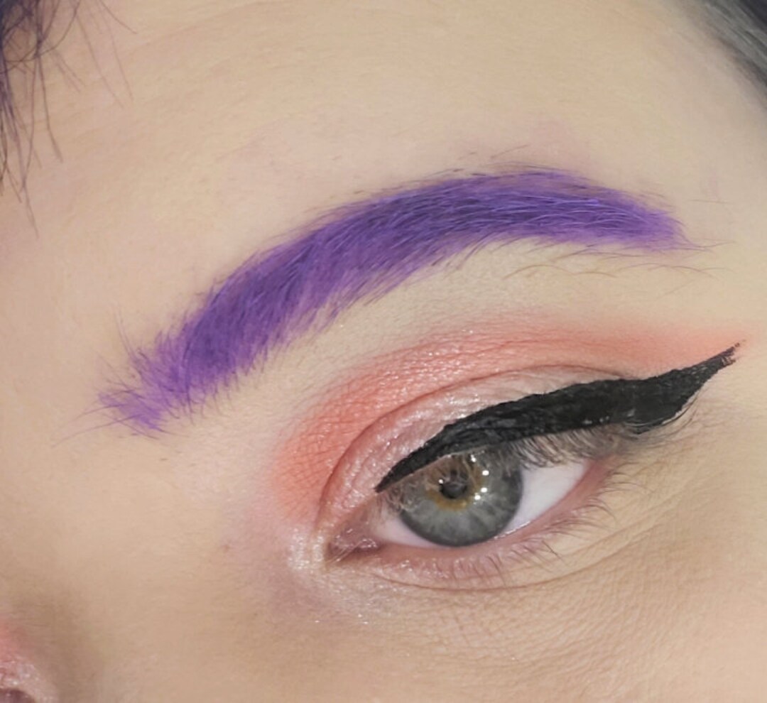 Purple Brow Mascara, Brow Mascara for Colorful Hair, Instantly Match ...