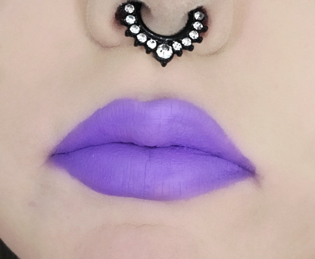 Matte Pastel Purple Liquid Lipstick in Shade "spellbound"| Transfer ...