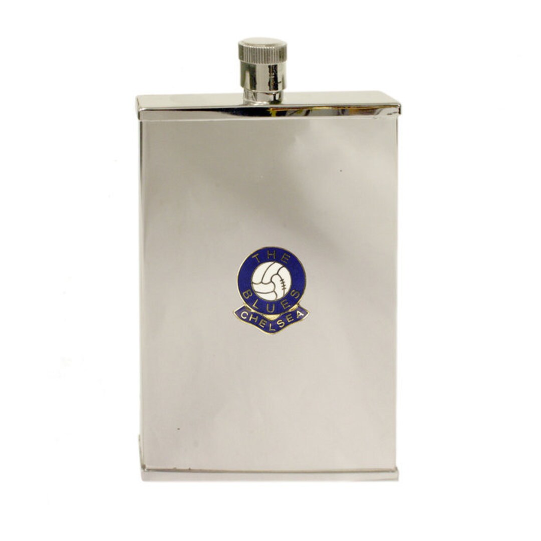 Chelsea Football Club Slim Pocket Flask - Etsy