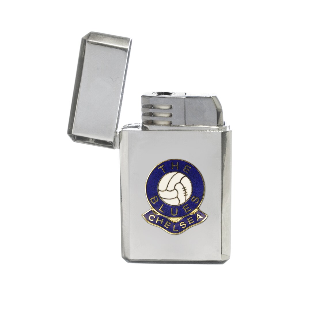 Chelsea Football Club Turbo Gas Lighter With Green Flame - Etsy