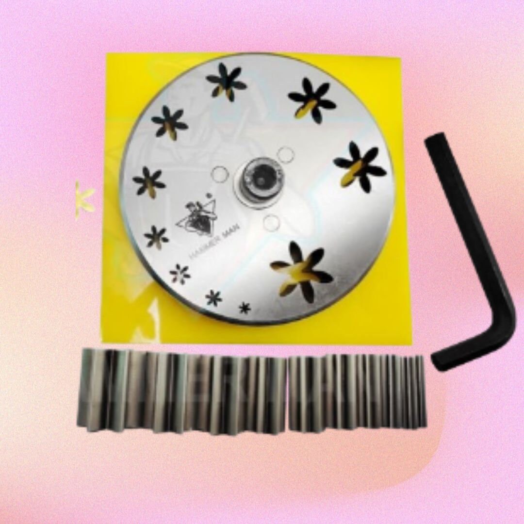 Six Petal Flower Disc Cutter Set of 10, 5 to 31MM Disk Cutter Jewelry ...