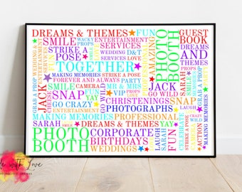 Word Art Block | Etsy