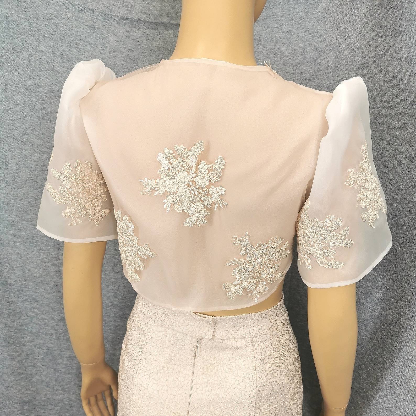 Wedding Bolero.philippine Bolero Wedding Jacket. Jacket With Embroidery - Etsy