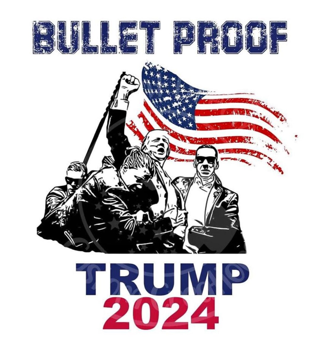Trump Bullet Proof 2025 Tshirt Maga Donald - Etsy