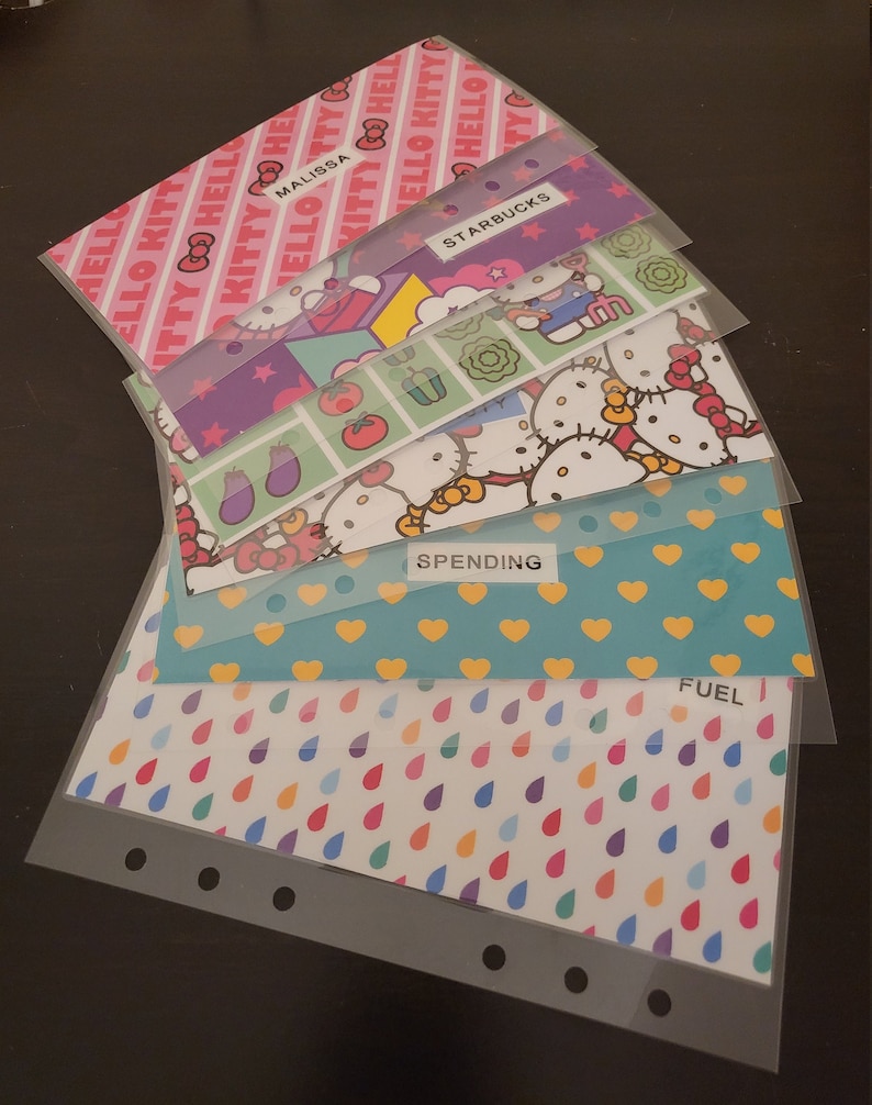 6 Hello Kitty Cash Envelopes - Etsy
