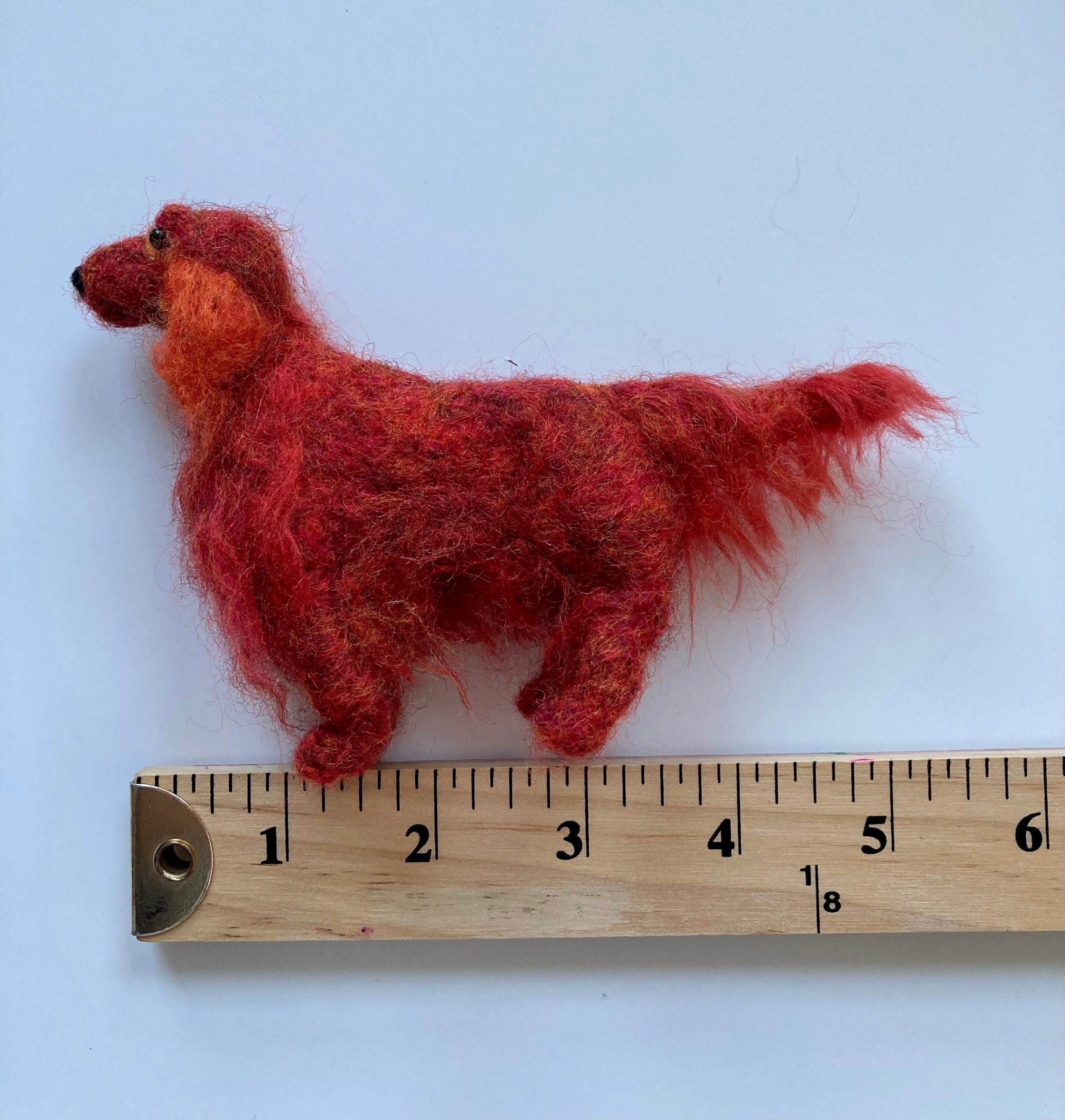 Irish Setter Felted Figurine, Dog Ornament - Etsy
