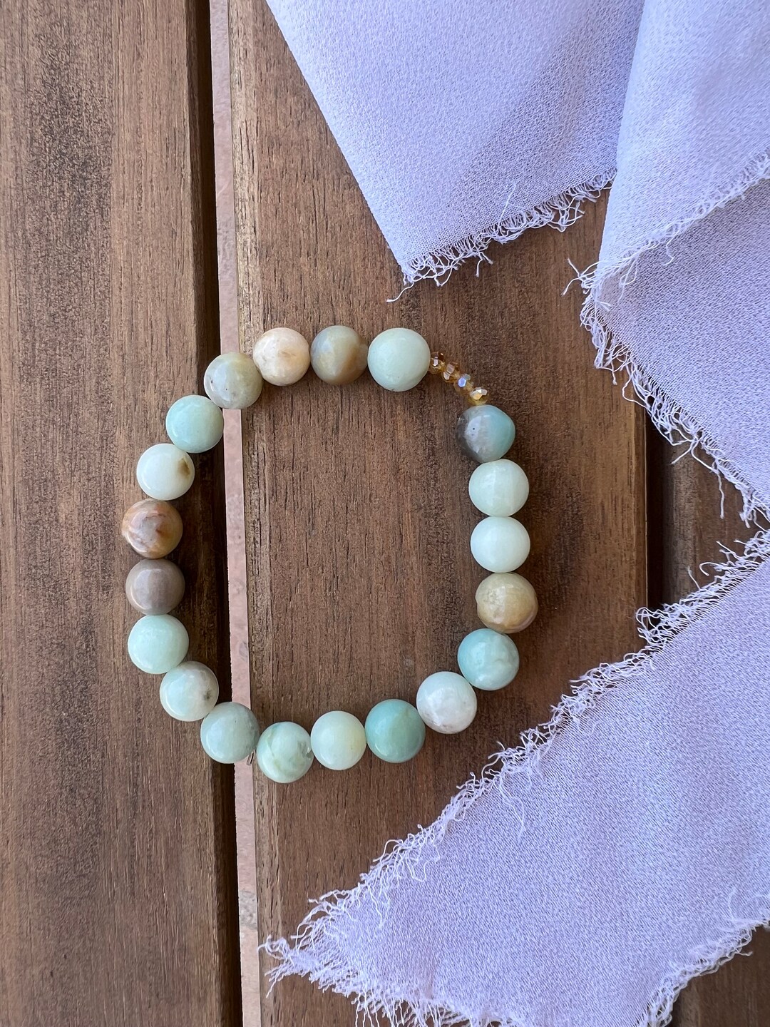 Custom IVF Embryo Baby Bracelets - Gemstone Beads, IVF, Infertility ...