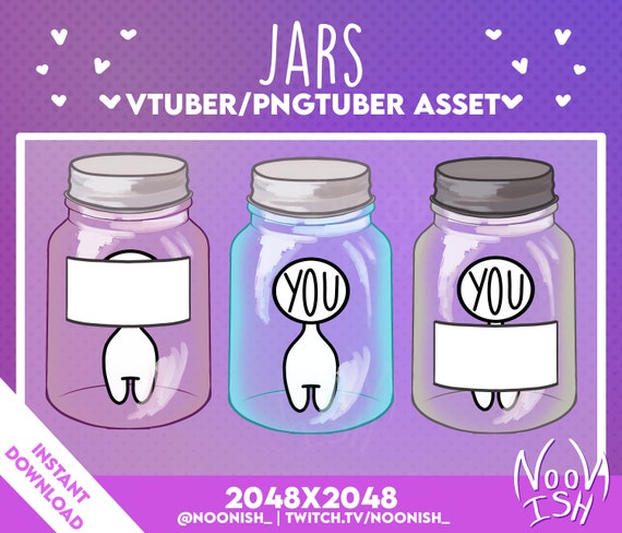 Vtuber PNG Tuber Asset JAR Veadotube Discord Twitch - Etsy Australia