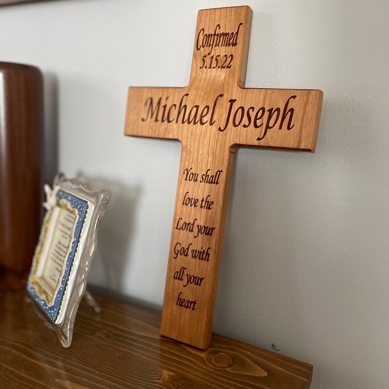 Personalized Wooden Cross - Etsy