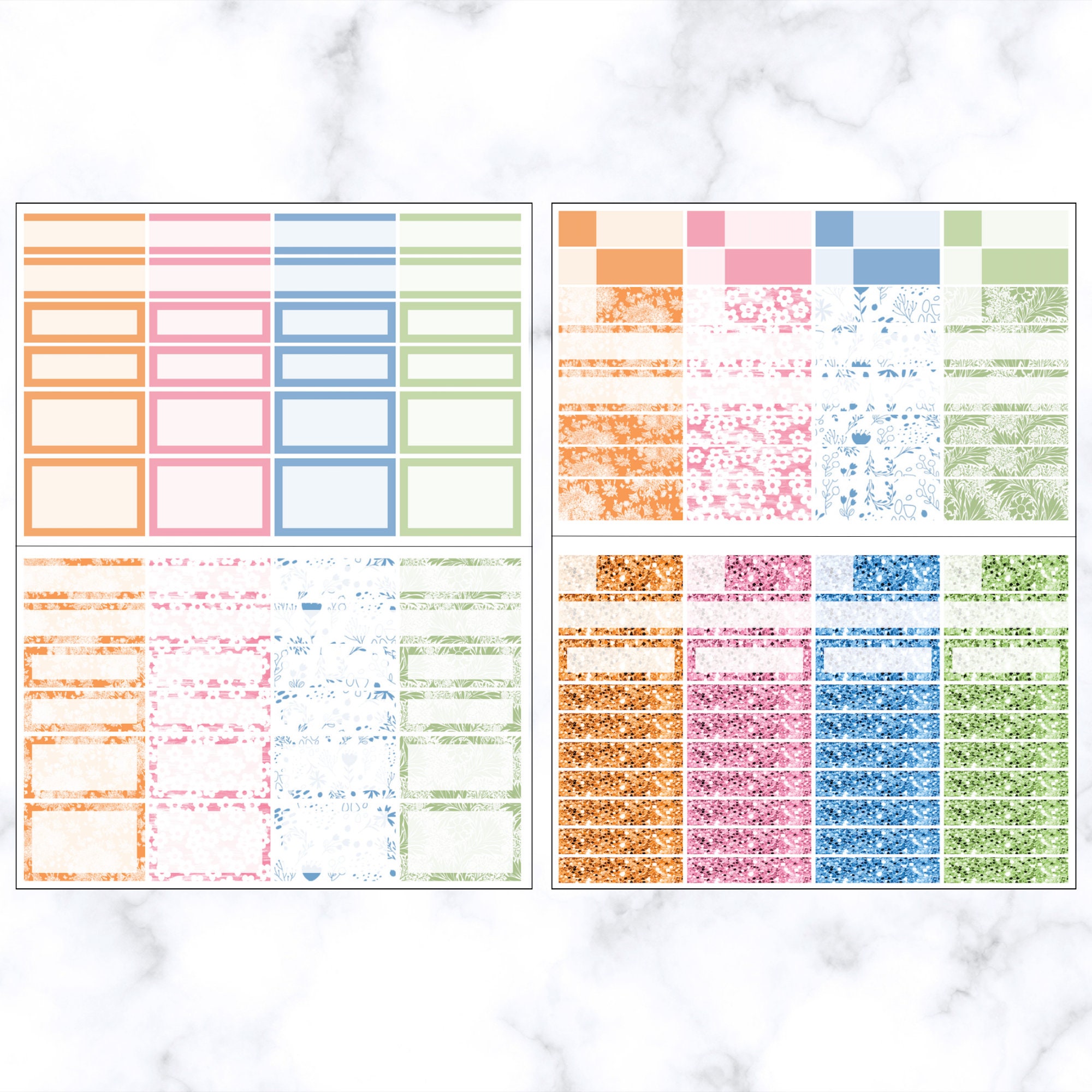 Printable Weekly Sticker Kit | Printable Planner Sticker Kit | Digital ...