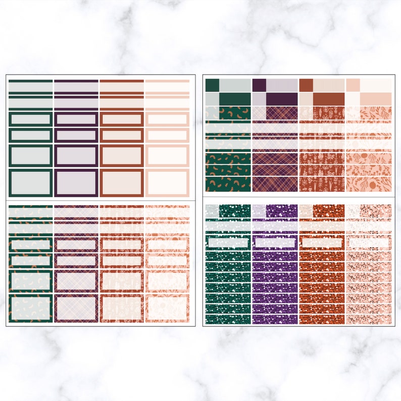 Printable Weekly Sticker Kit | Printable Planner Sticker Kit | Digital ...