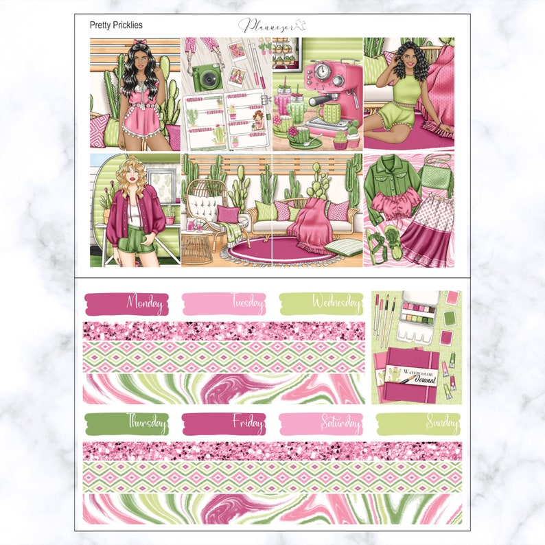 Printable Weekly Sticker Kit | Printable Planner Sticker Kit | Digital ...