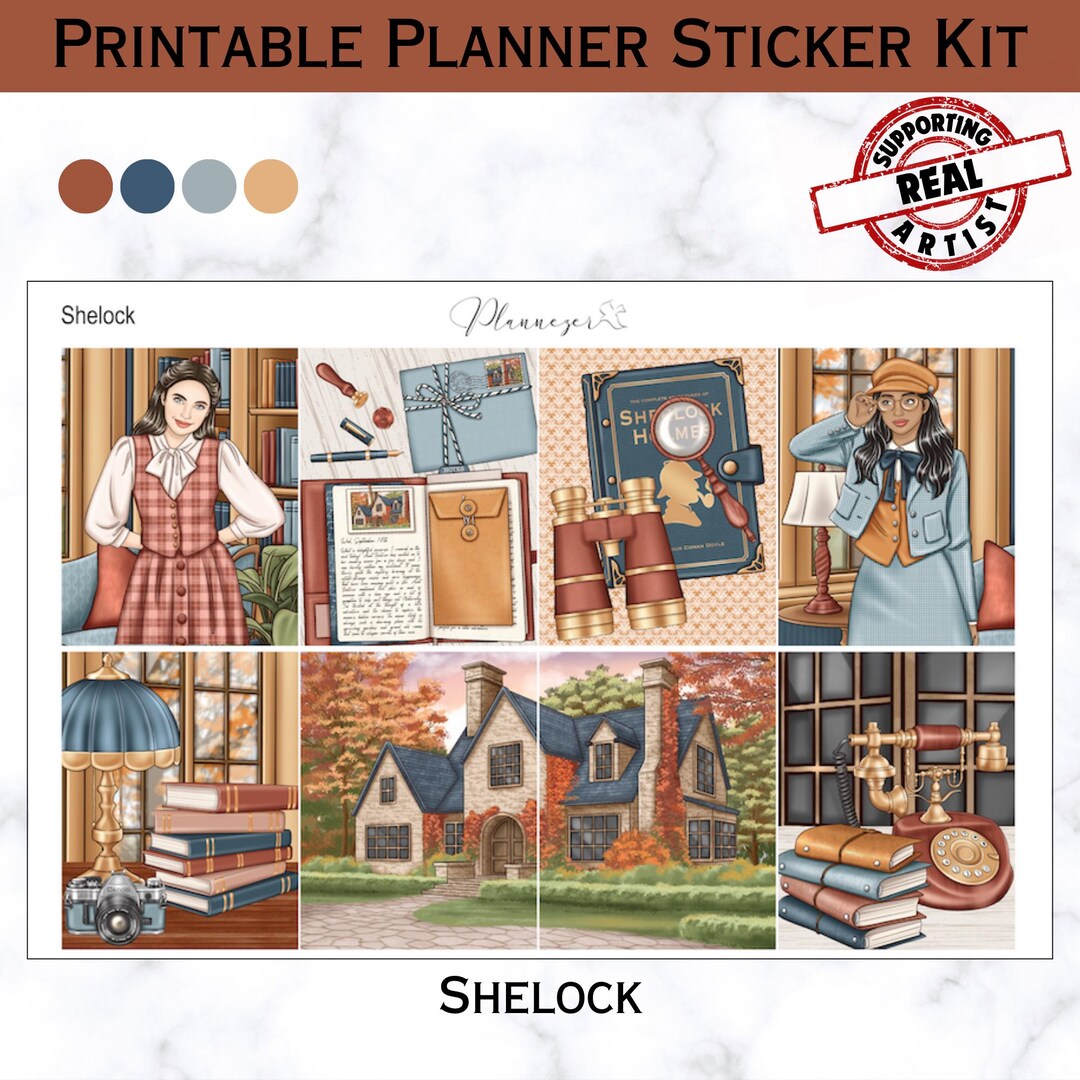 Printable Weekly Sticker Kit | Printable Planner Sticker Kit | Digital ...