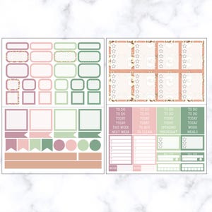 Printable Weekly Sticker Kit | Printable Planner Sticker Kit | Digital ...