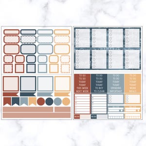 Printable Weekly Sticker Kit | Printable Planner Sticker Kit | Digital ...