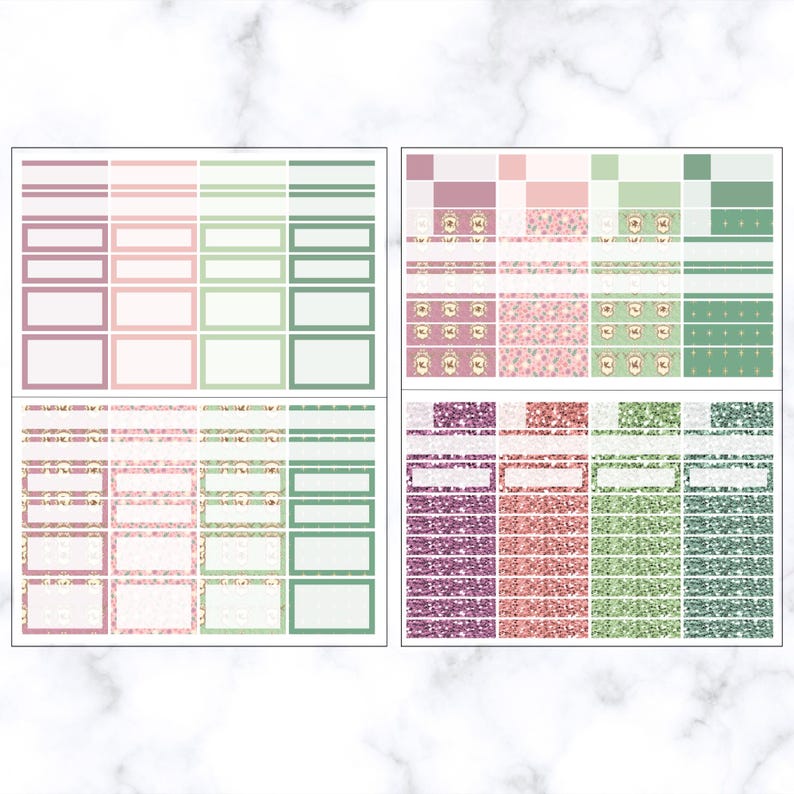 Printable Weekly Sticker Kit | Printable Planner Sticker Kit | Digital ...