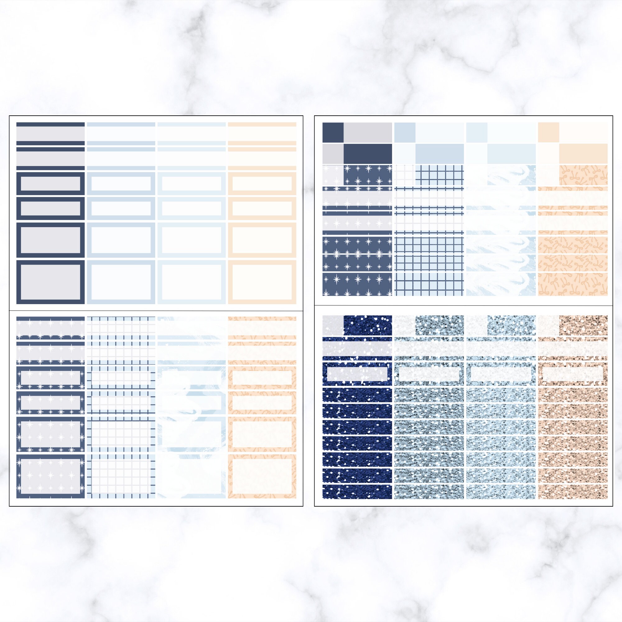 Printable Weekly Sticker Kit Printable Planner Sticker Kit Digital ...